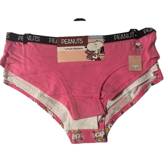 Peanuts | Intimates & Sleepwear | Peanuts Snoopy Womans 3 Pack Cotton ...